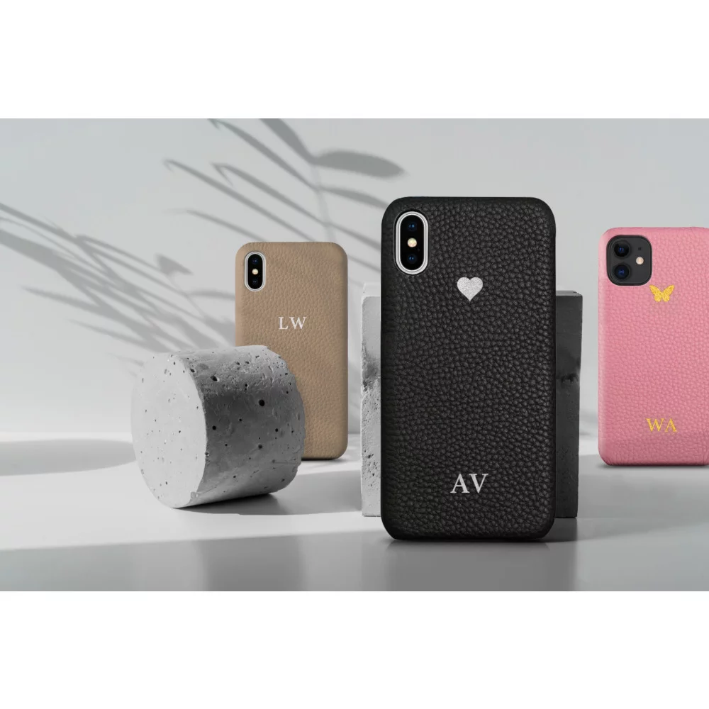 Personalised Genuine Leather Monogram Cases & Covers | Wrappz