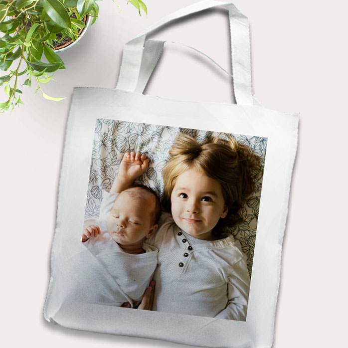 Personalised Bags: Custom Photo Canvas Bags | Wrappz