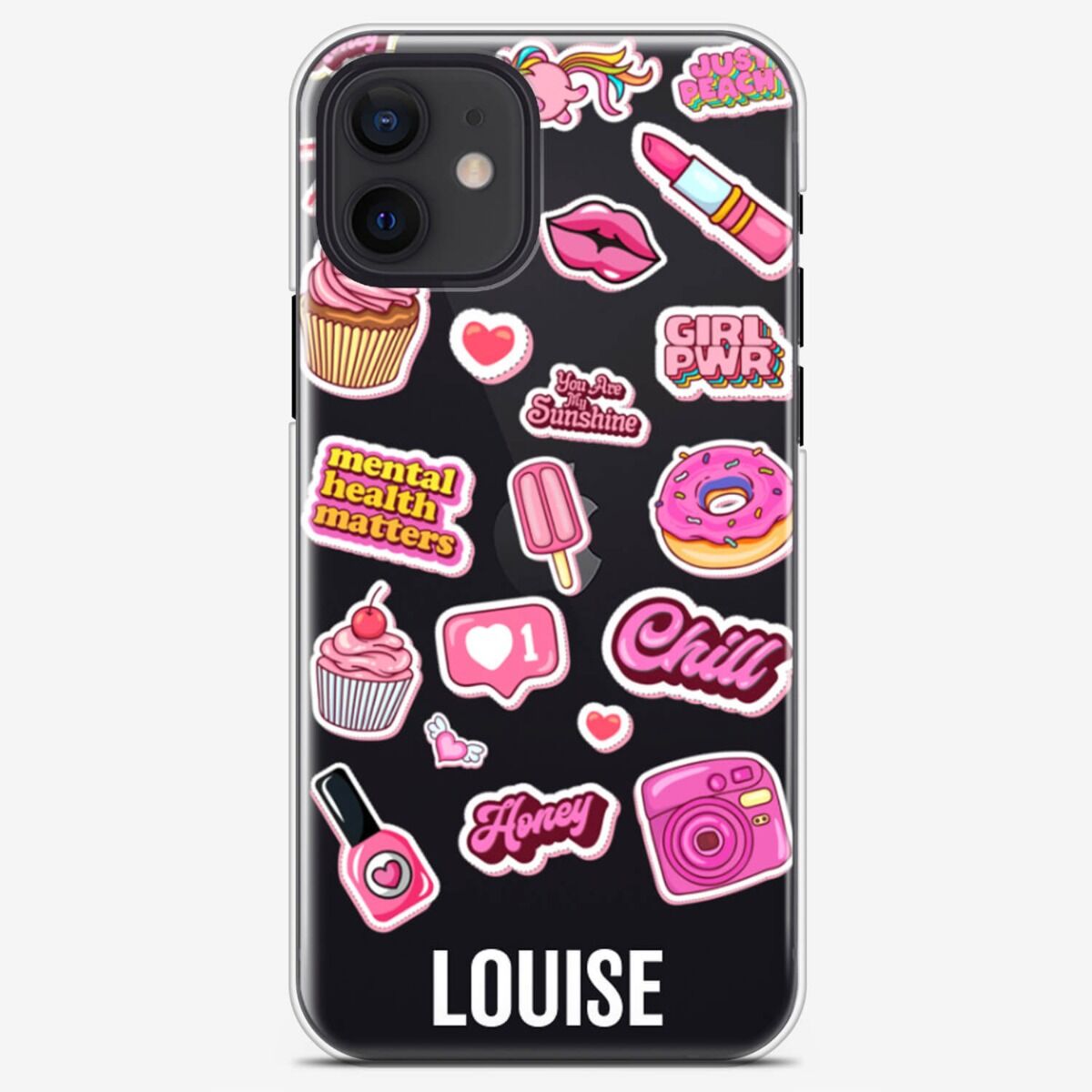 Pink Stickers Phone Case | Wrappz