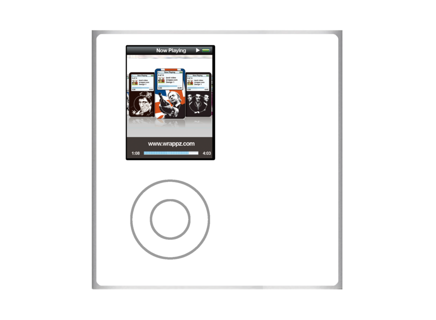 iPod Skins & Stickers | Wrappz