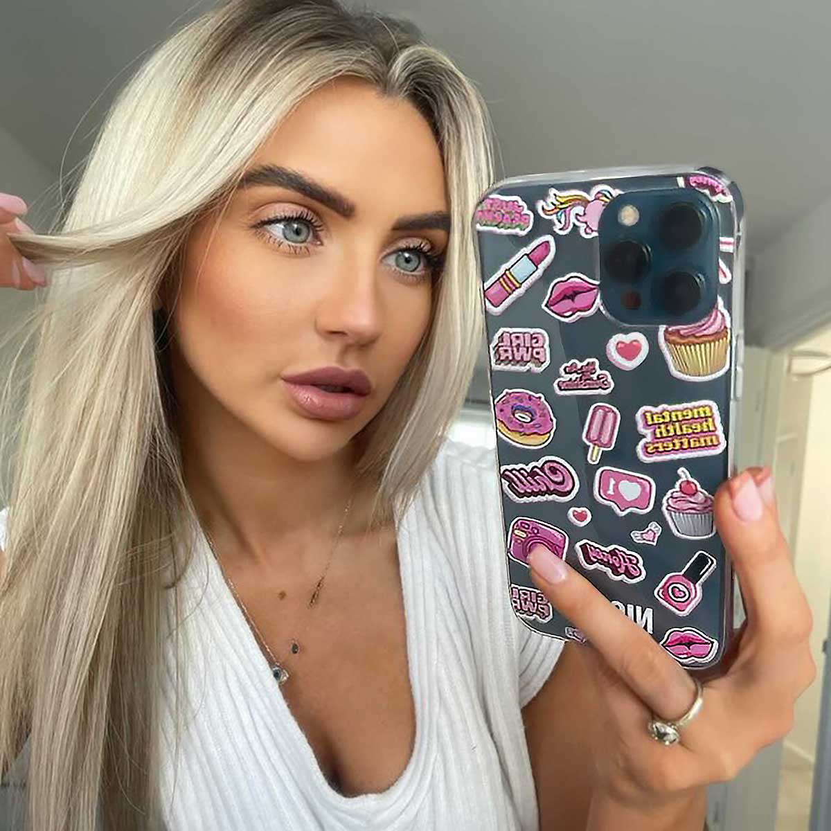 IPhone 12 Mini Clear Hard Case Personalise Yours Wrappz