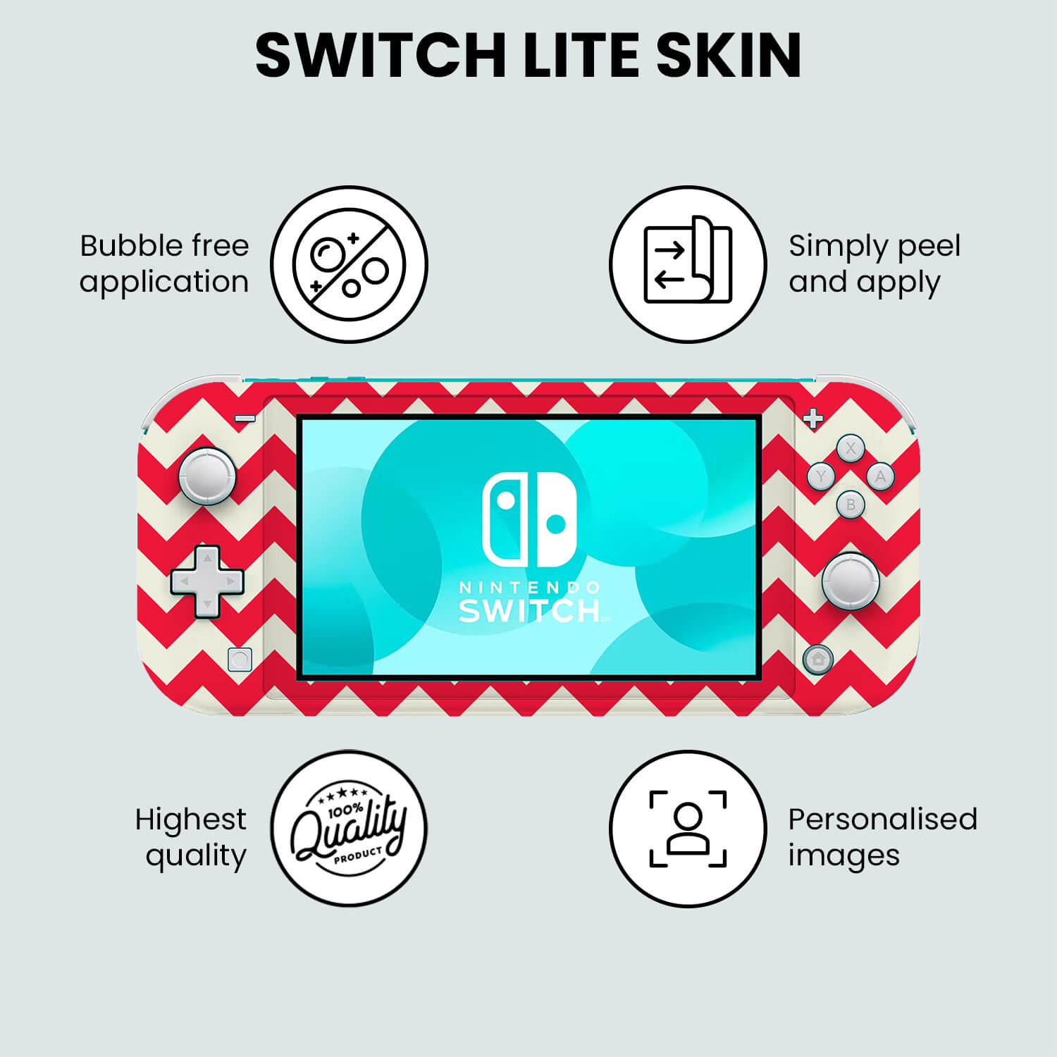 Nintendo Switch Lite Skin: Customise your Console | Wrappz