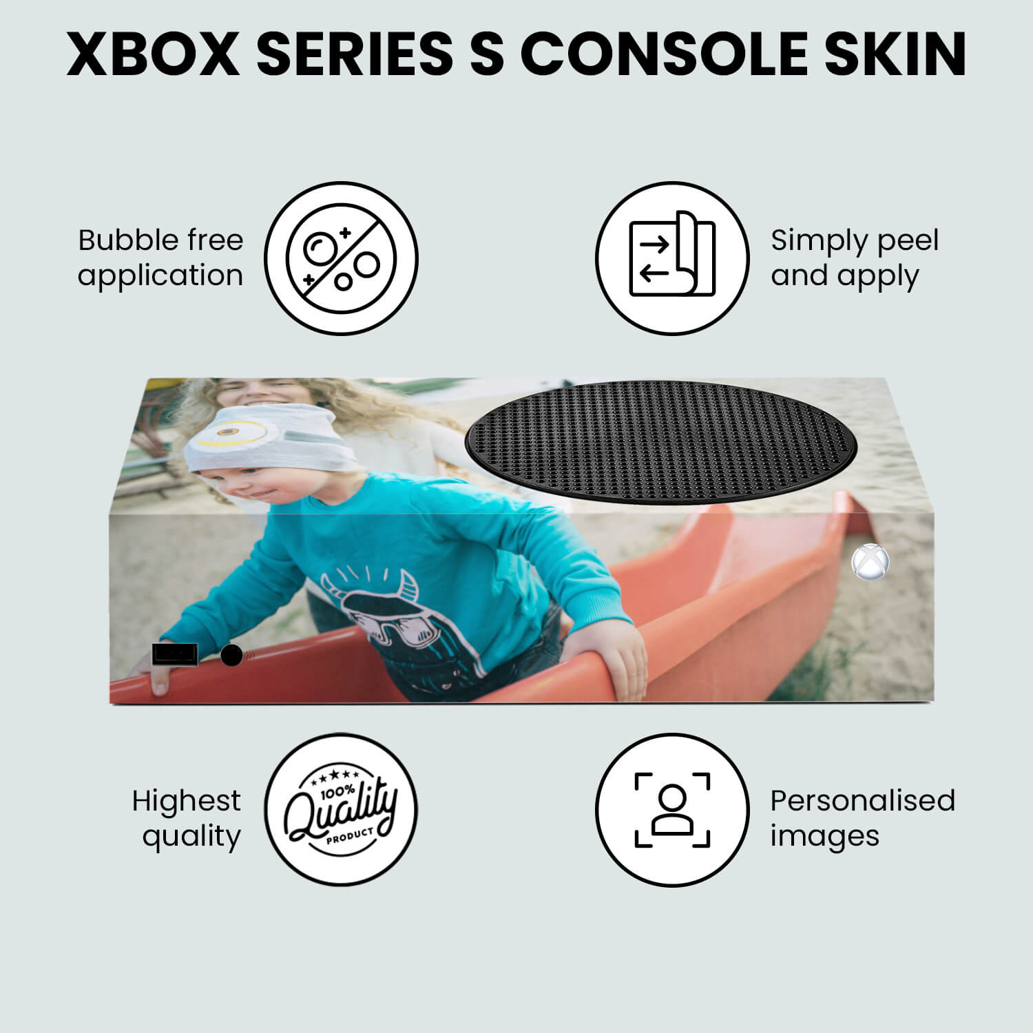 Personalised Xbox Series S Console Skin | Wrappz