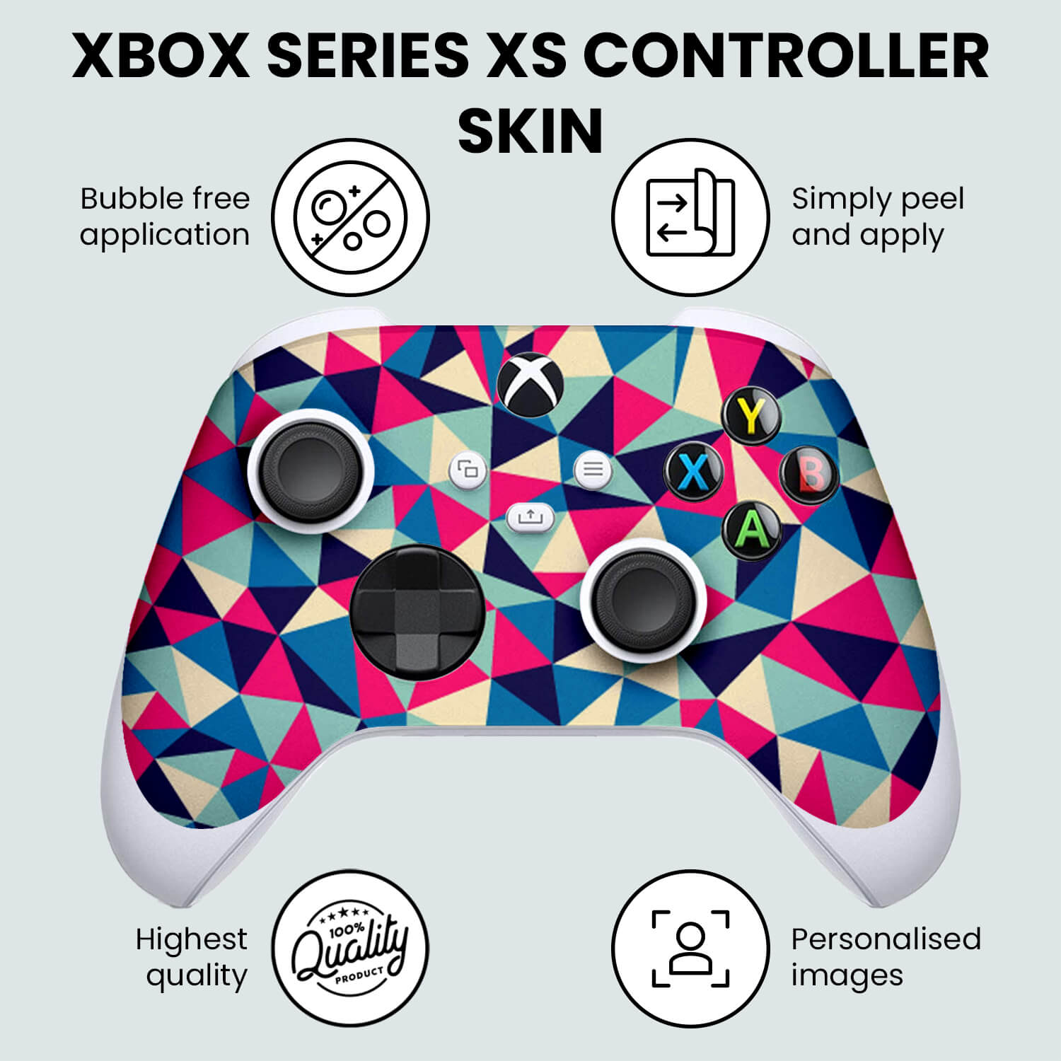 Personalised Xbox Series S Controller Skin | Wrappz